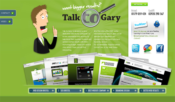 30+ Refreshing Green Color Website Design – EntertainmentMesh