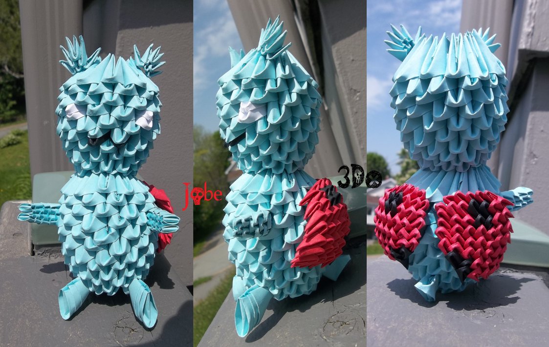 3D Origami Paper Art: 30+ Amazing Modular Character Crafts ...