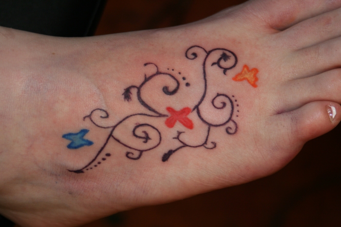 25 Cute Butterfly Foot Tattoo Design Ideas For Girls – EntertainmentMesh