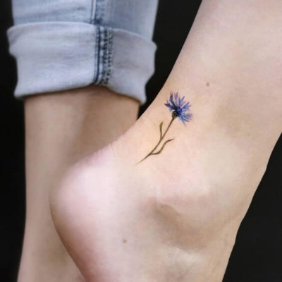 25+ Wonderful Cornflower Tattoo Meaning and Design Ideas