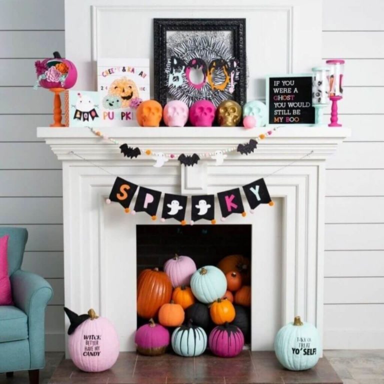 10 Spooky Halloween Fireplace Decor Ideas – EntertainmentMesh