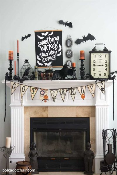 10 Spooky Halloween Fireplace Decor Ideas – EntertainmentMesh