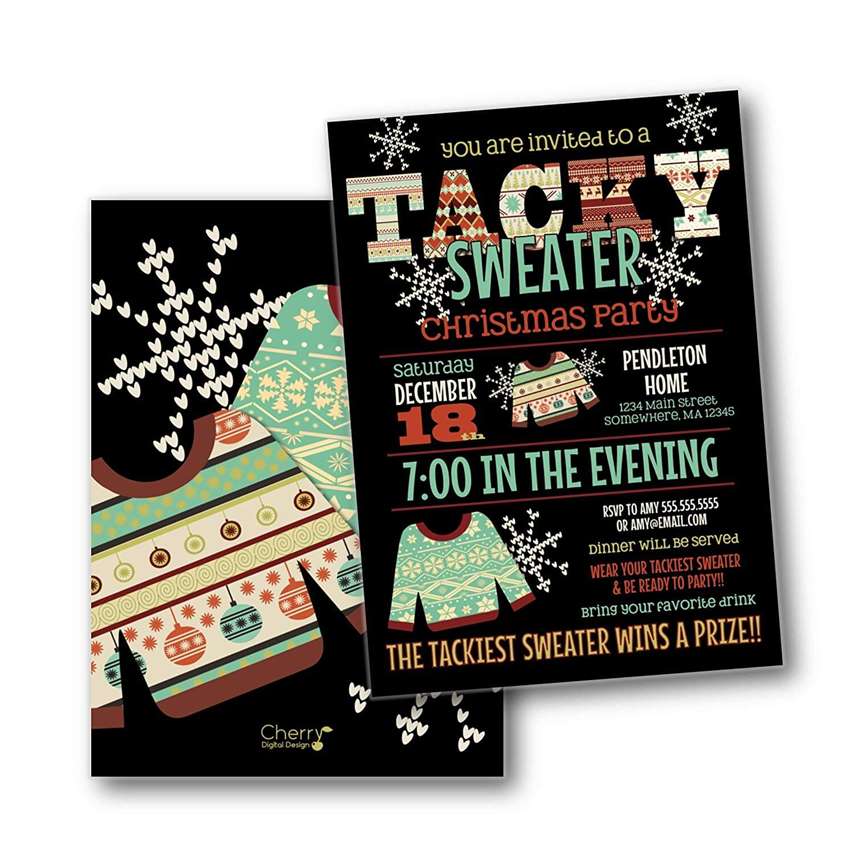 12 Amazing Ideas For A Tacky Christmas Party