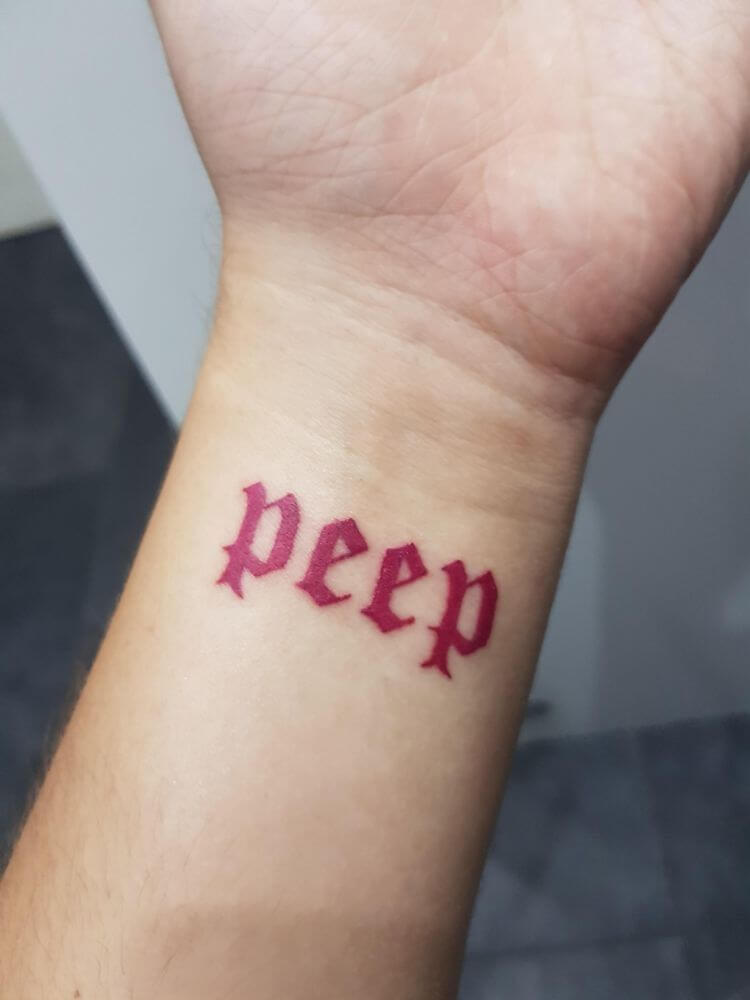 All Inspiring Lil Peep Tattoo Designs – EntertainmentMesh