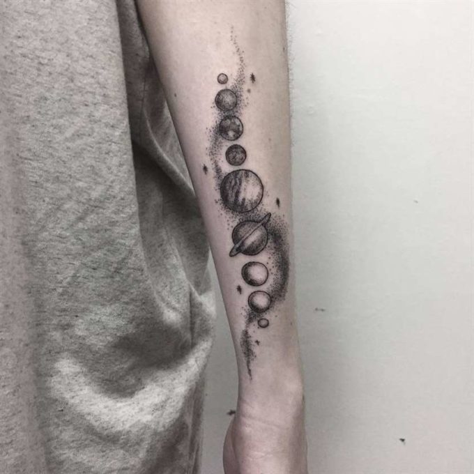 30 Best Astronomy Tattoos For Men and Women – EntertainmentMesh