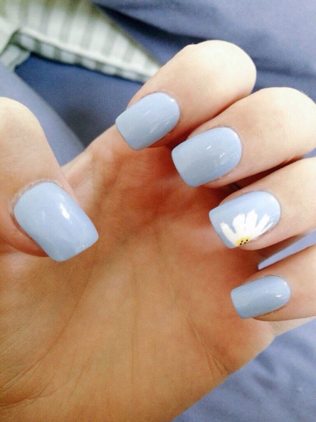25 Lovely Baby Blue Nail Art Design Ideas For 2022 – EntertainmentMesh