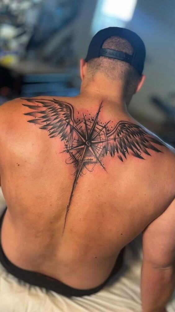 20 Best Men S Back Tattoo Ideas